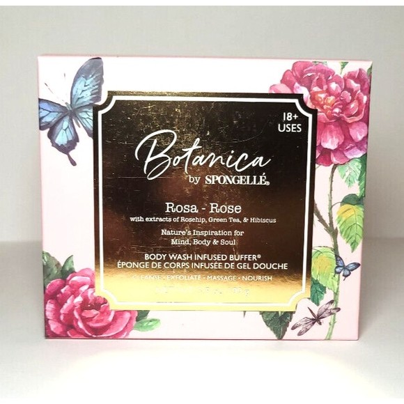 Spongelle | Bath & Body | Botanica By Spongelle Rose Body Wash Infused ...